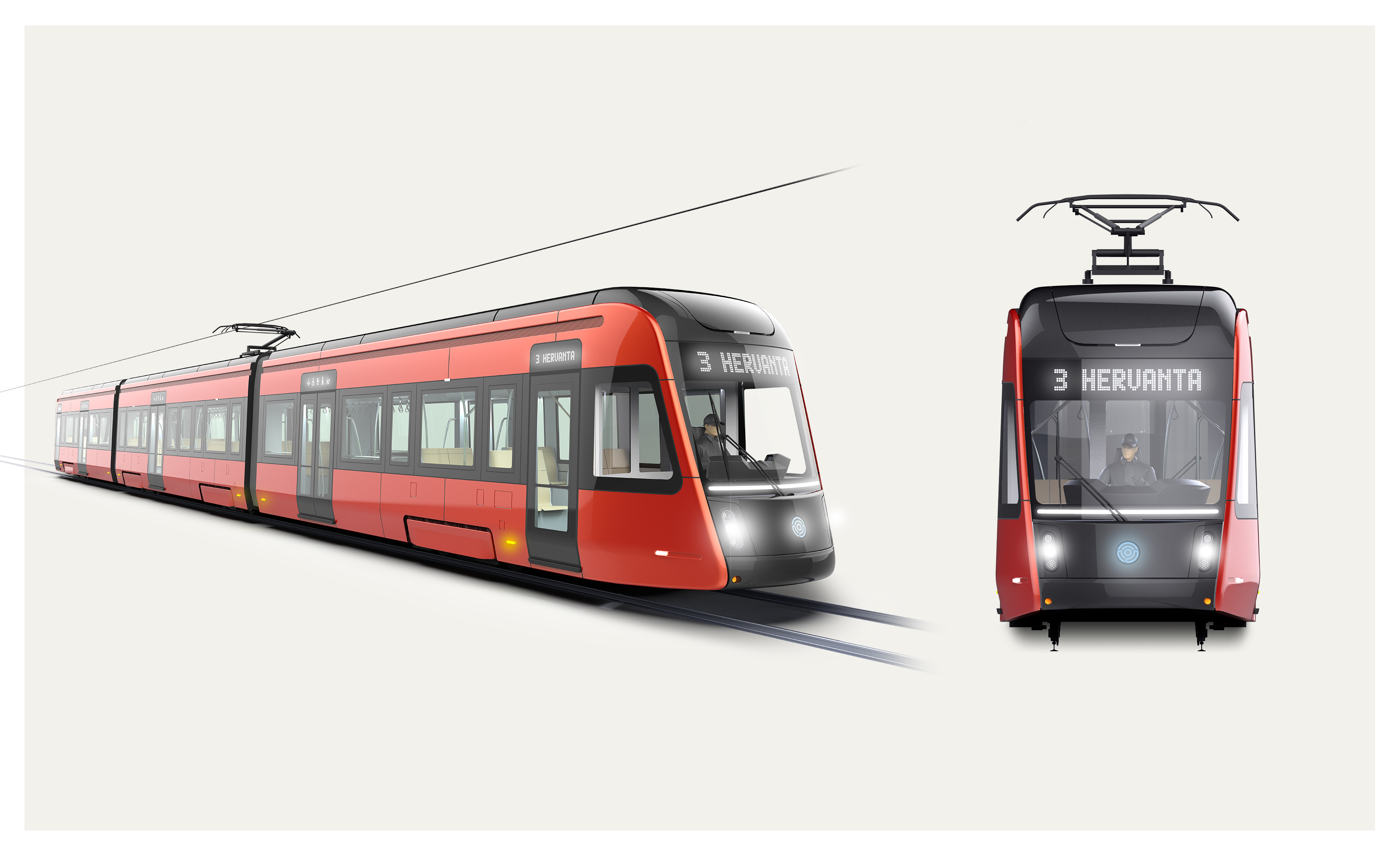 :VIDEO: Tamperelaiset valitsivat punaisen raitiovaunun - RAUTATIEUUTISET